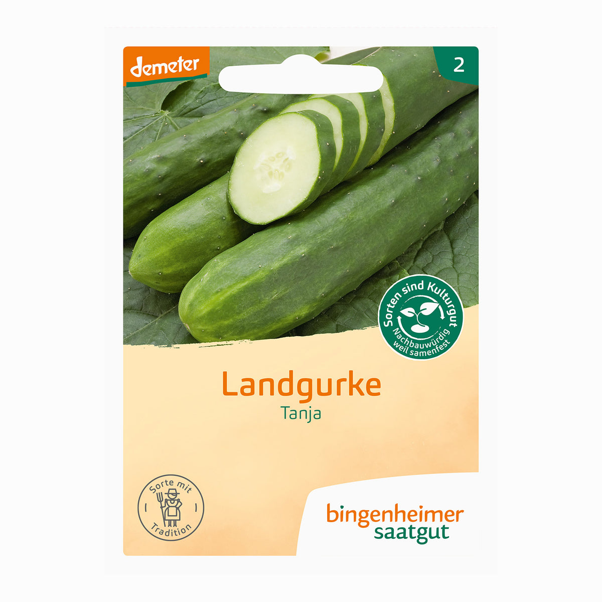 Komkommer Tanja | Biologische Moestuinzaden | Bingenheimer Saatgut (BIO ...
