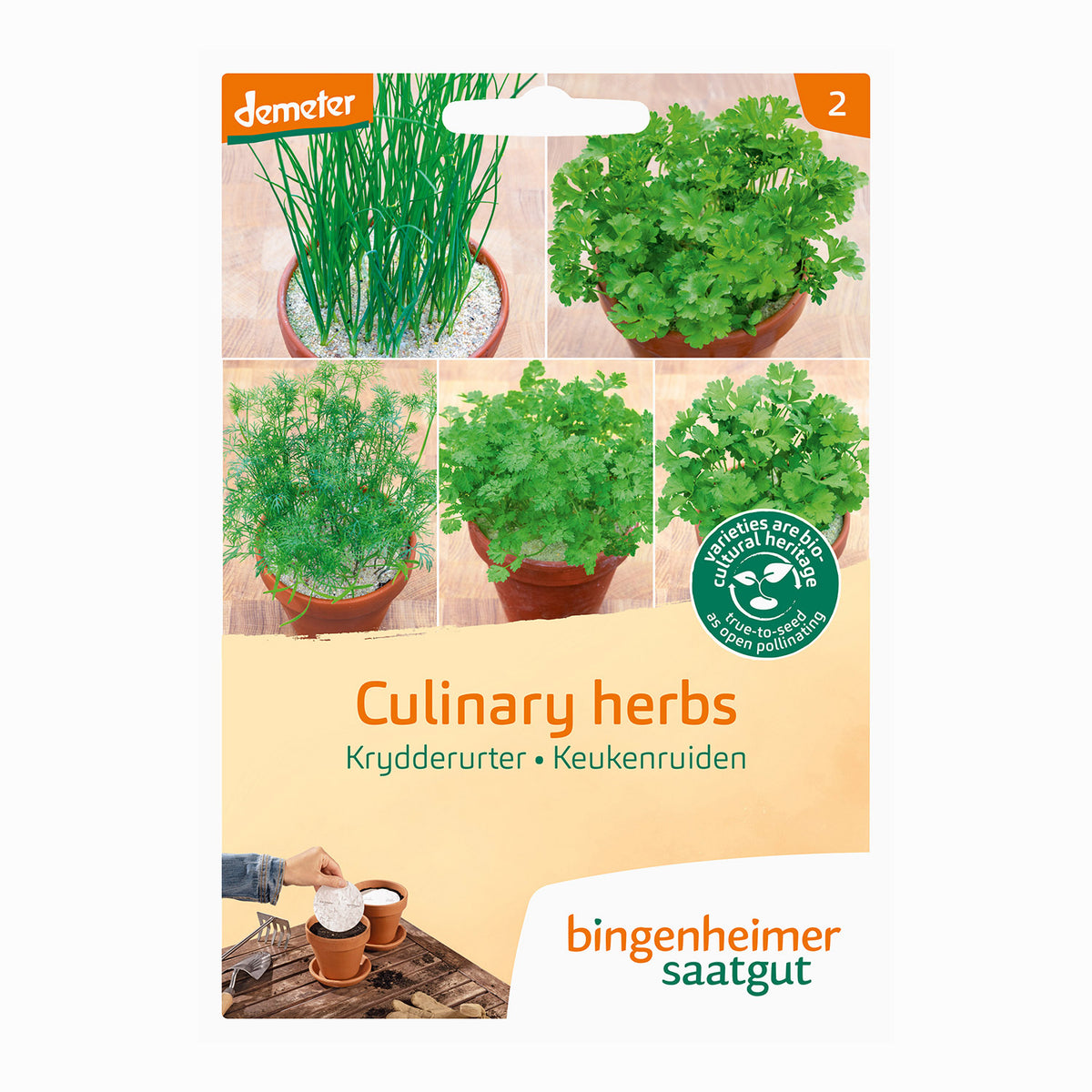 Keukenkruiden Mix | Biologische Moestuinzaden | Bingenheimer Saatgut ...