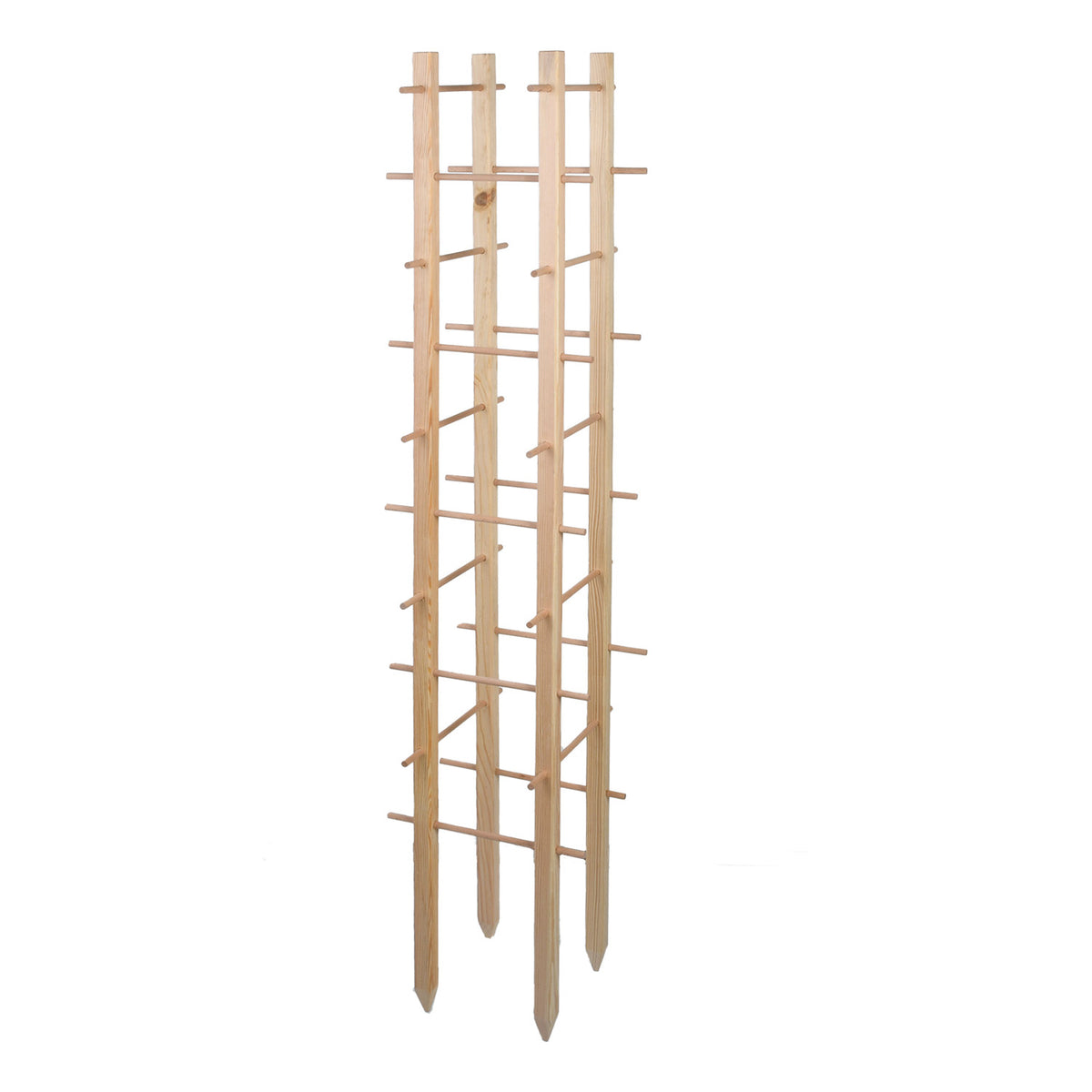 Houten Plantensteun Toren | Esschert Design – De Moestuinwinkel
