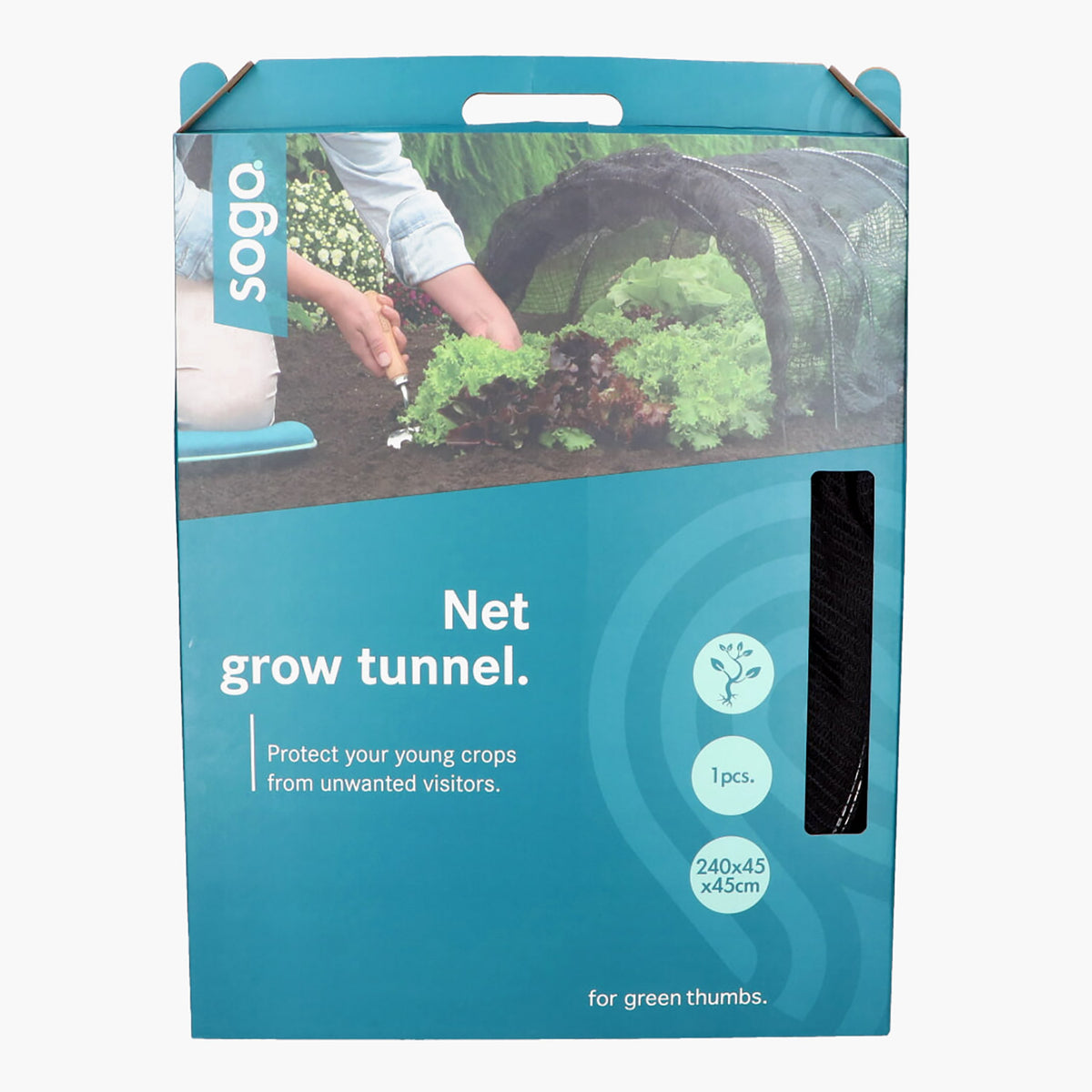 Kweektunnel met Gaasnet | Sogo – De Moestuinwinkel
